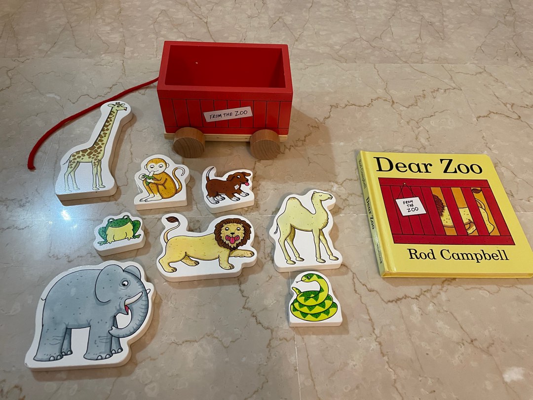 Dear Zoo Toys & Book, Babies & Kids, Infant Playtime on Carousell