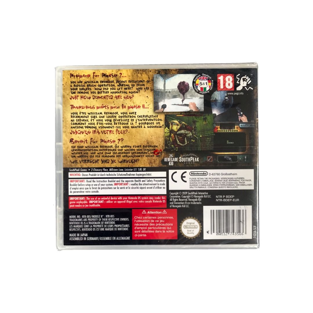 Dementium II (DS, Rare), Video Gaming, Video Games, Nintendo on Carousell