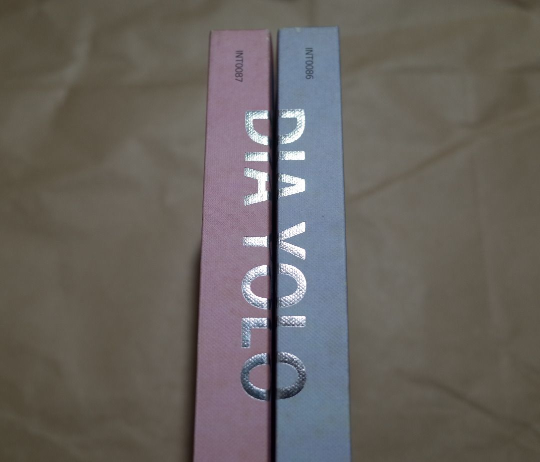 DIA - YOLO album with poster, Blue Version, K-Pop, Hobbies & Toys ...