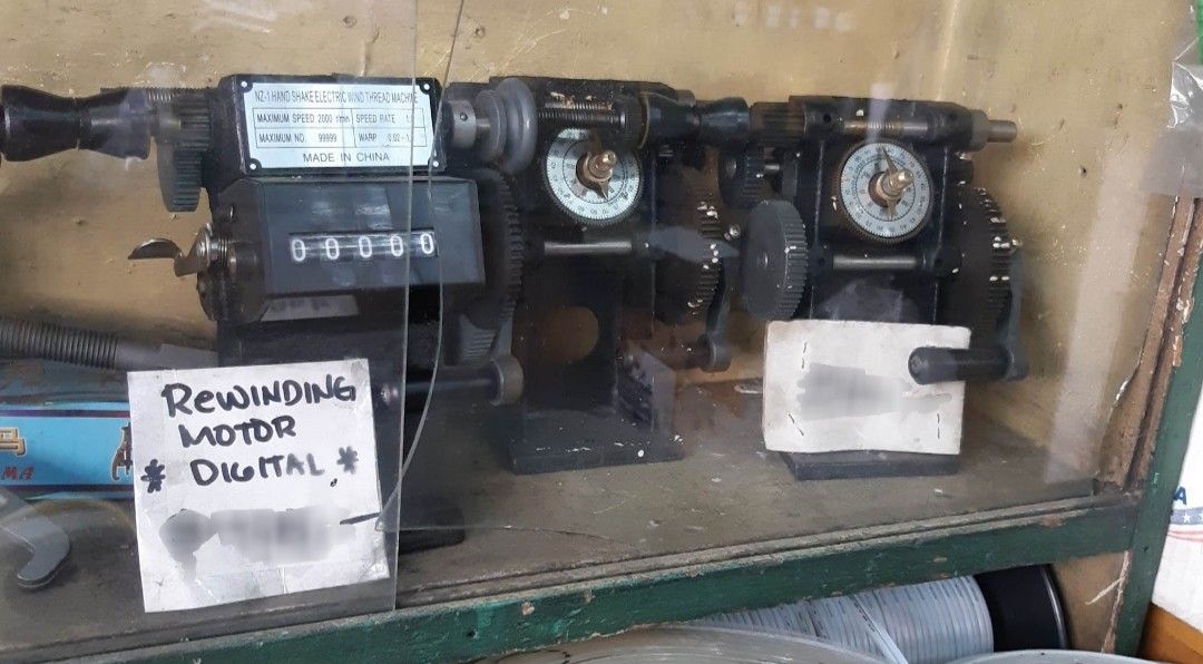 Digital Manual Coil Wire Winding Winder MACHINE Hand Counter Couning ...