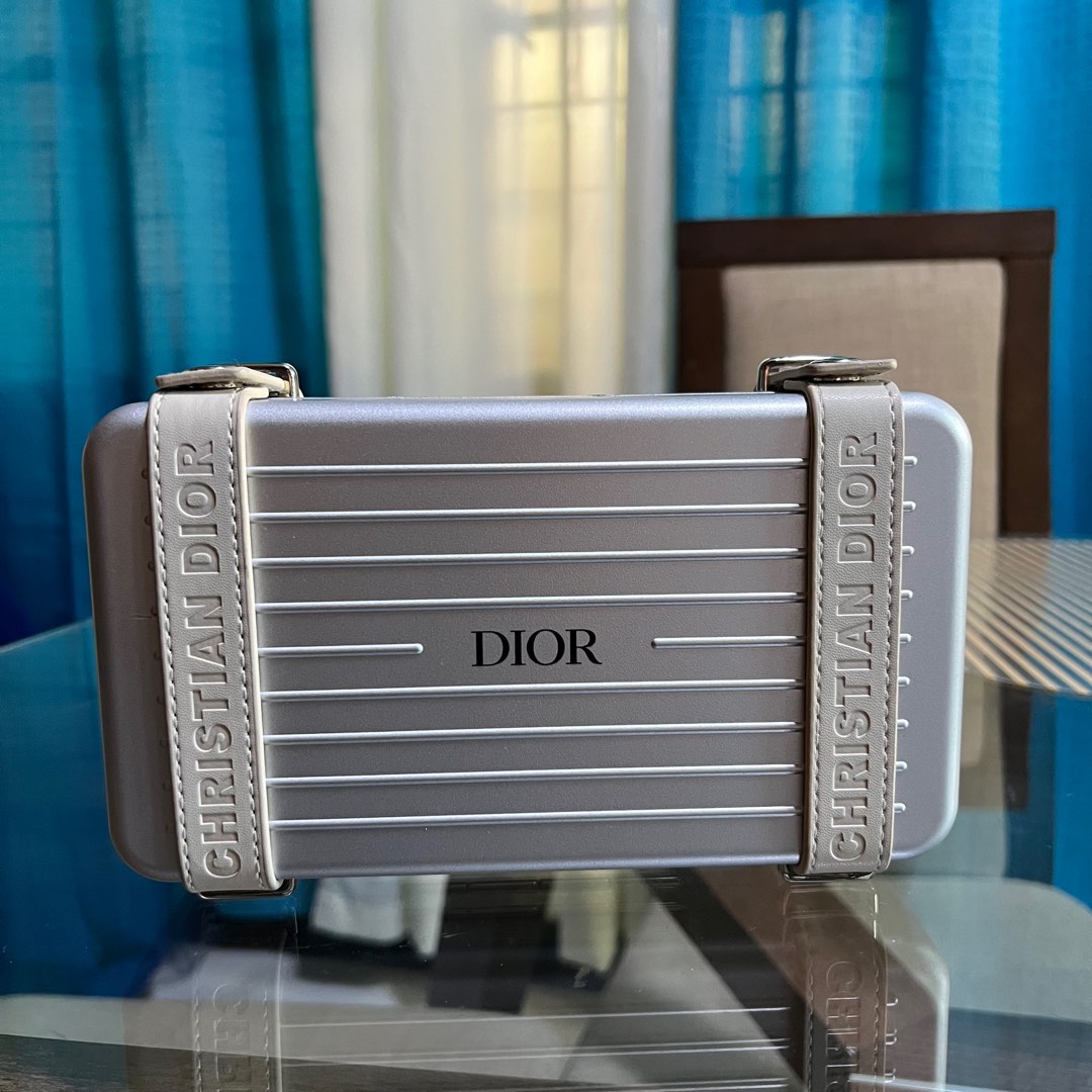 Dior Rimowa Mini Luggage, Men's Fashion, Bags, Sling Bags on Carousell