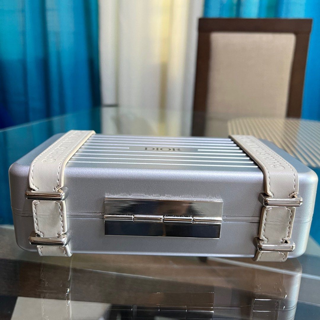 Dior Rimowa Mini Luggage, Men's Fashion, Bags, Sling Bags on Carousell
