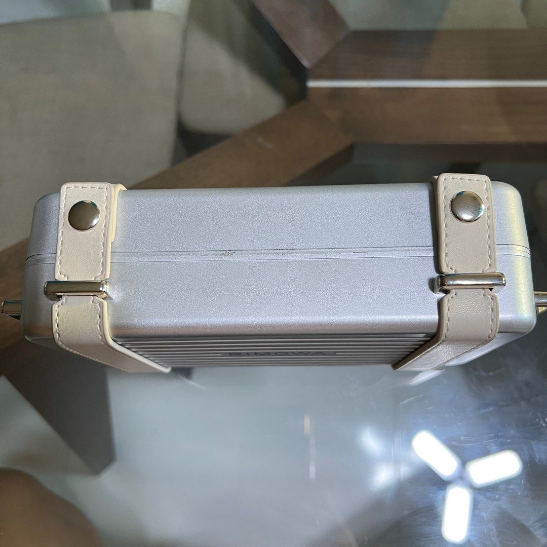 Dior Rimowa Mini Luggage, Men's Fashion, Bags, Sling Bags on Carousell