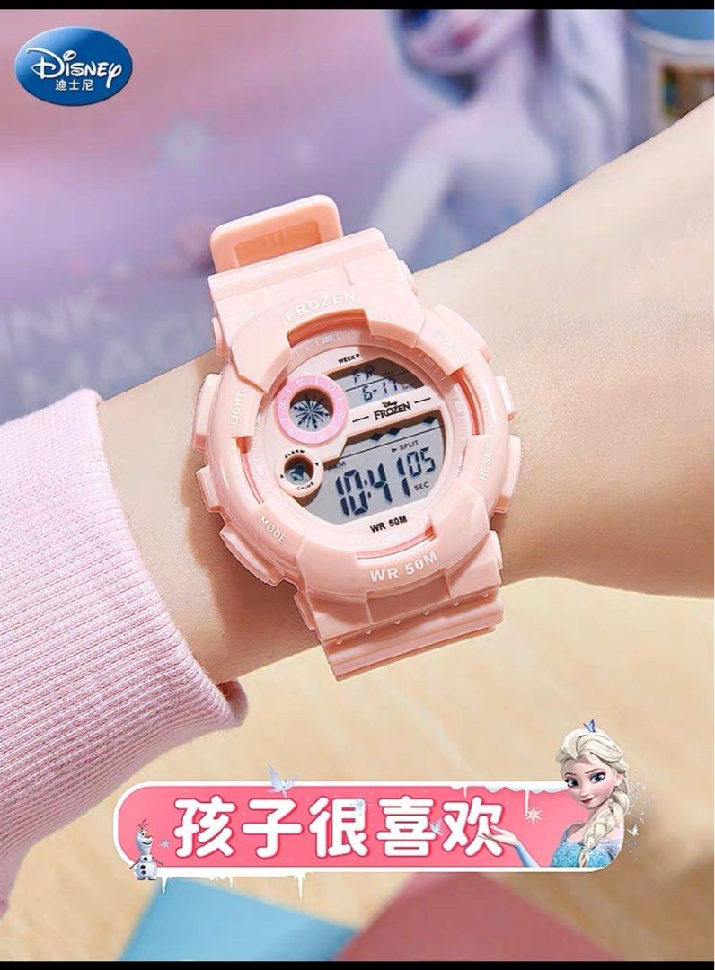 Disney Frozen Elsa Watch for kids, Women's Fashion, Watches ...