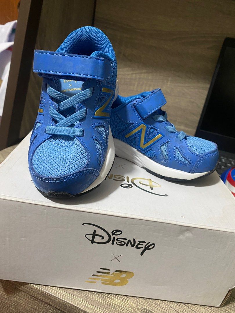 Disney New Balance beauty and the beast collaboration blue rubber ...