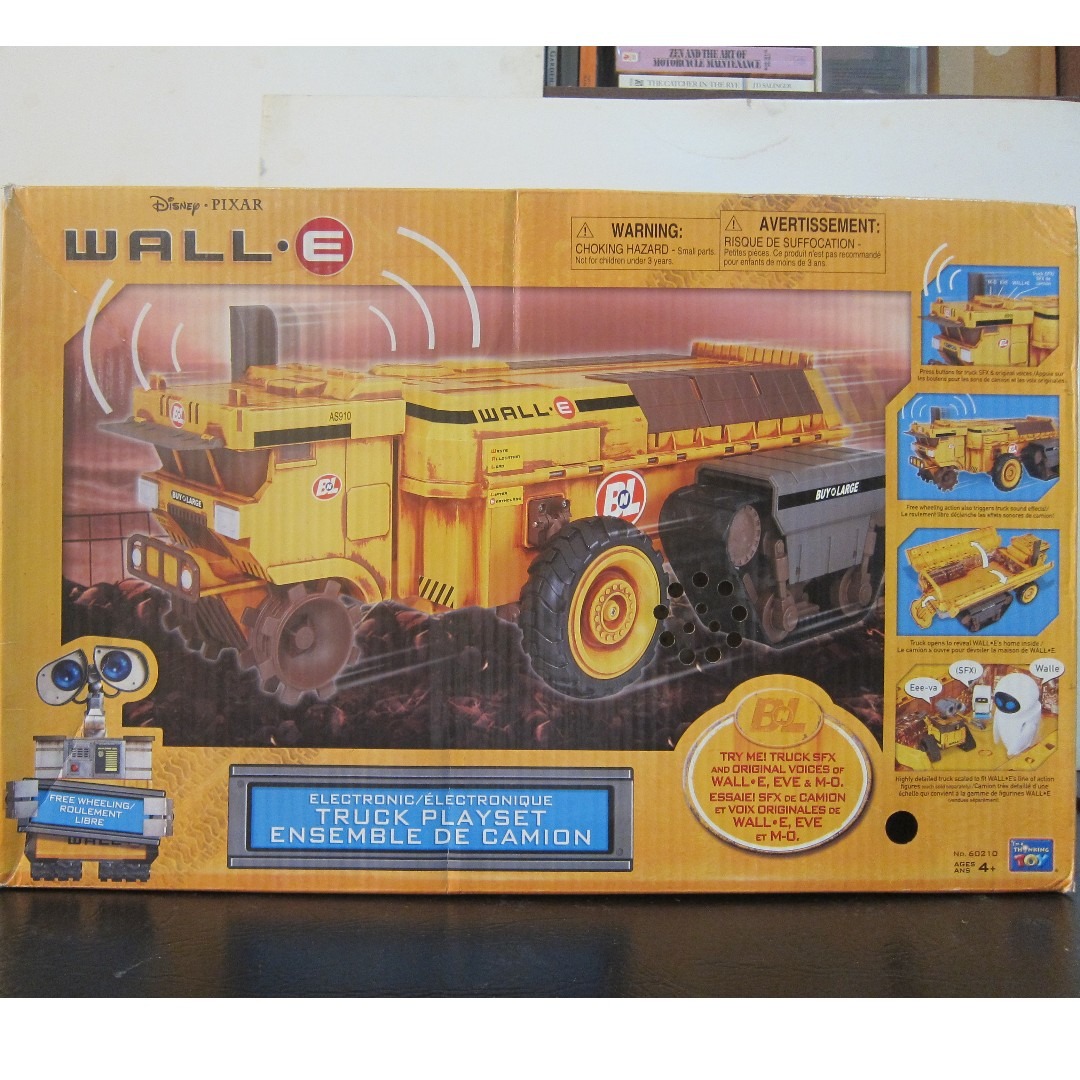 Disney Pixar Wall-E Electronic Truck Playset Thinking Toys NEW, Hobbies ...