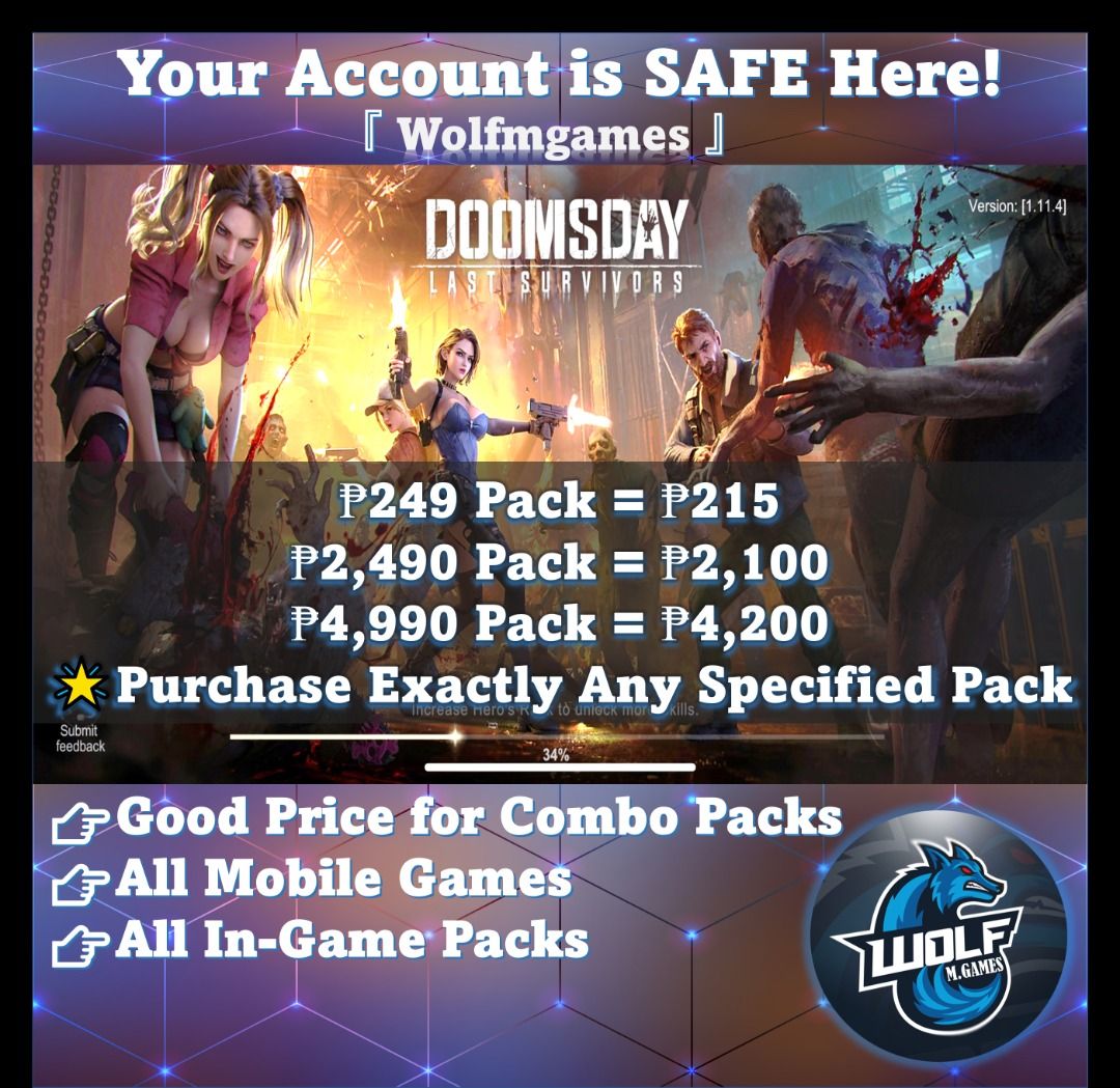 Doomsday Last Survivors Top Up [LEGAL], Video Gaming, Gaming ...