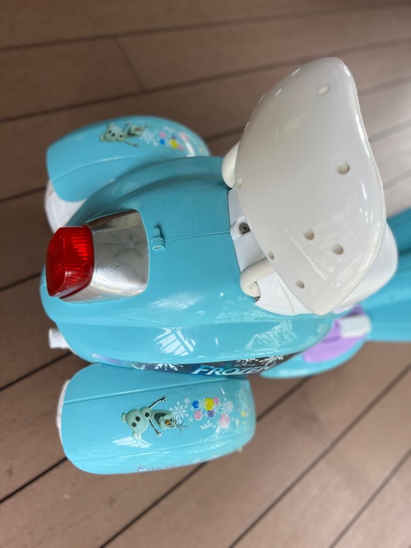 Elsa electric motorbike, Hobbies & Toys, Toys & Games on Carousell