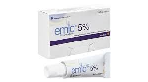 Emla 5% local anesthetic cream skin-numbing 5g, Health & Nutrition ...