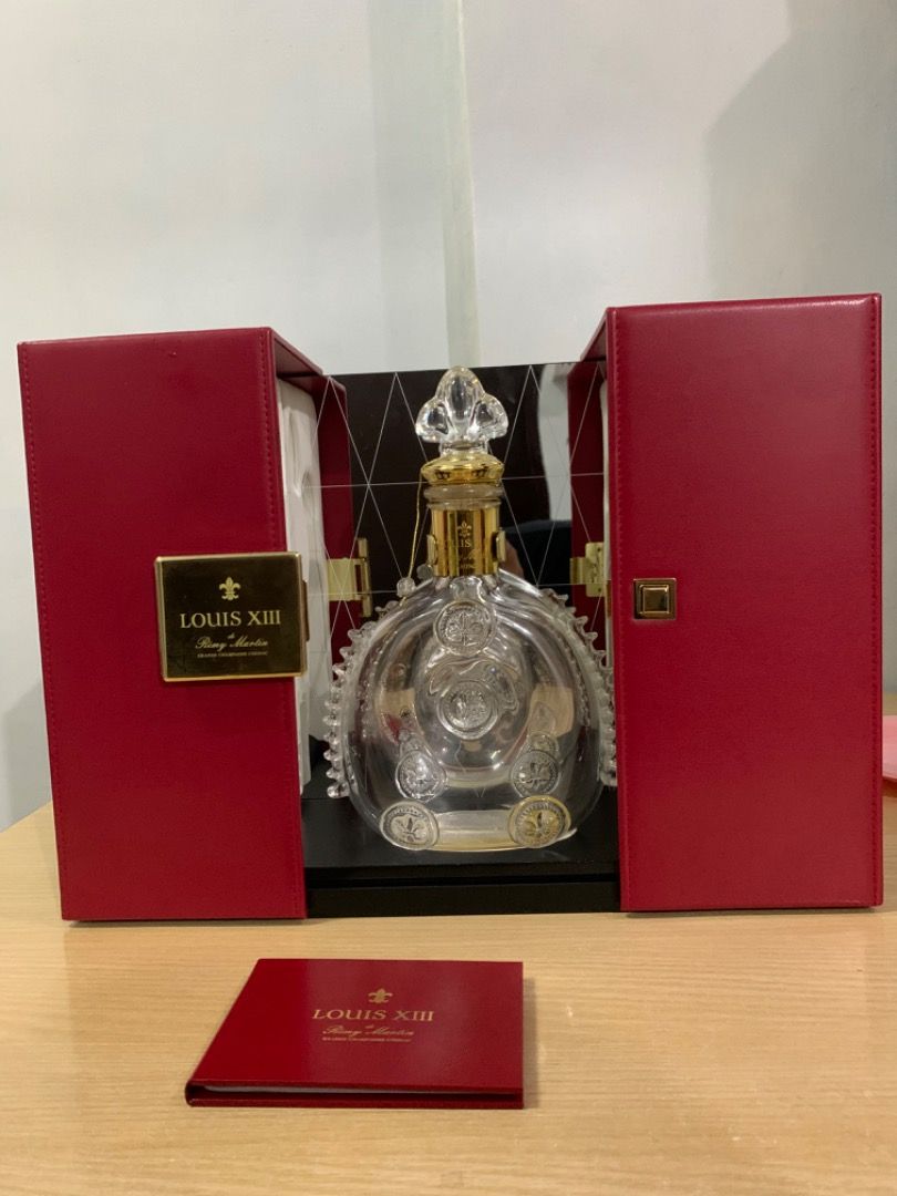 Empty Bottle REMY MARTIN LOUIS XIII Baccarat Crystal Bottle Double ...