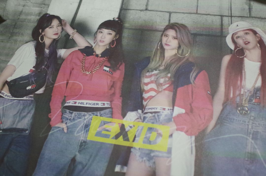 EXID - Lady album with rolled poster, K-Pop, Hobbies & Toys, Music & Media, CDs & DVDs on Carousell
