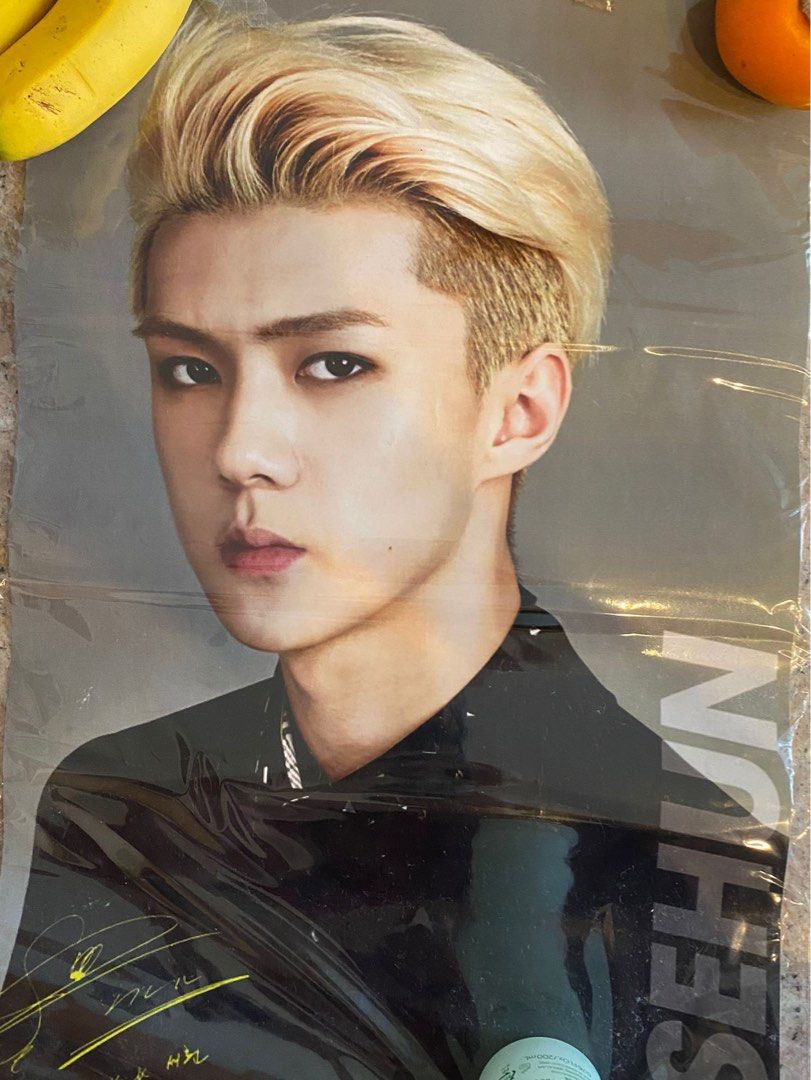Exo Sehun Unsealed Poster, Hobbies & Toys, Memorabilia & Collectibles ...