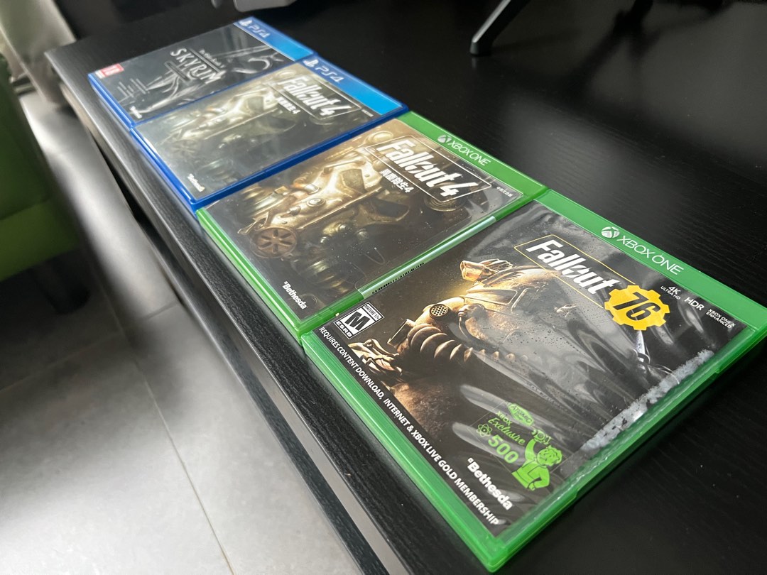 Fallout 4 PS4 version(with posters), Video Gaming, Video Games ...