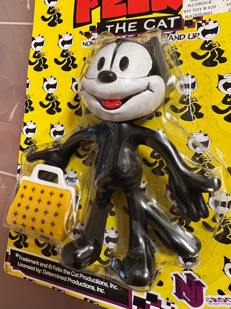 Felix the Cat figure, 興趣及遊戲, 玩具 & 遊戲類 - Carousell