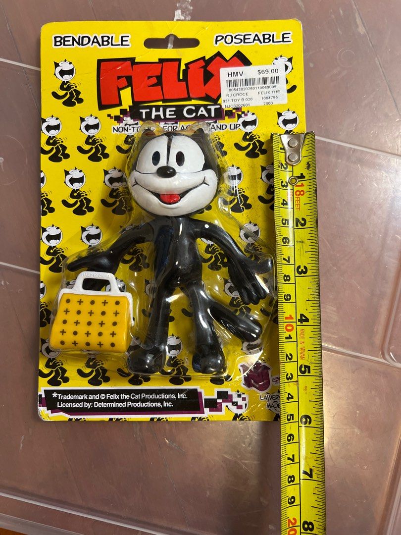 Felix the Cat figure, 興趣及遊戲, 玩具 & 遊戲類 - Carousell