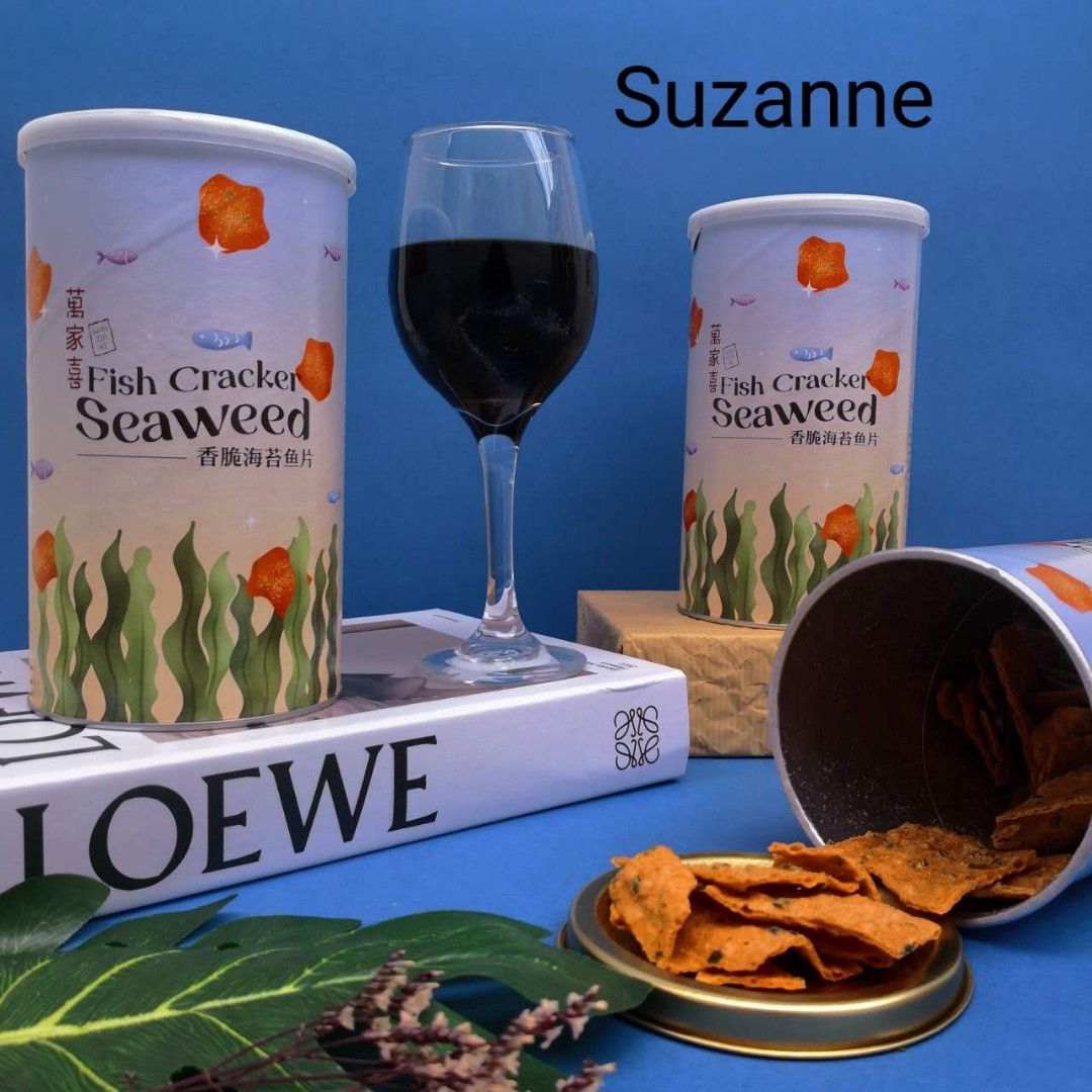 fish cracker seaweed, Food & Drinks, Packaged & Instant Food on Carousell