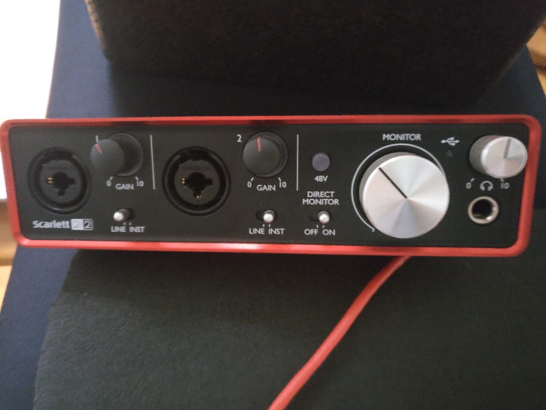 Focusrite Scarlett 2i2 2nd Gen, Audio, Other Audio Equipment on Carousell