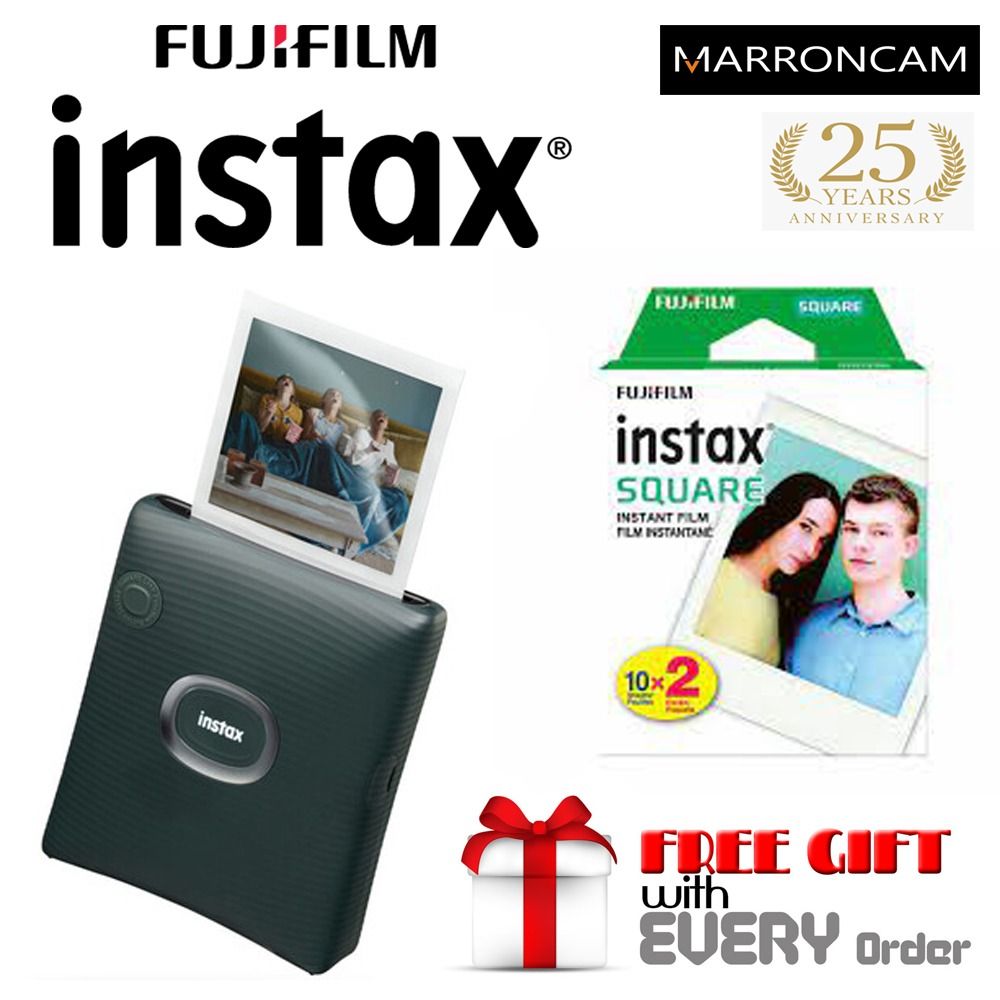 FUJIFILM INSTAX SQUARE LINK Smartphone Printer, Photography ...
