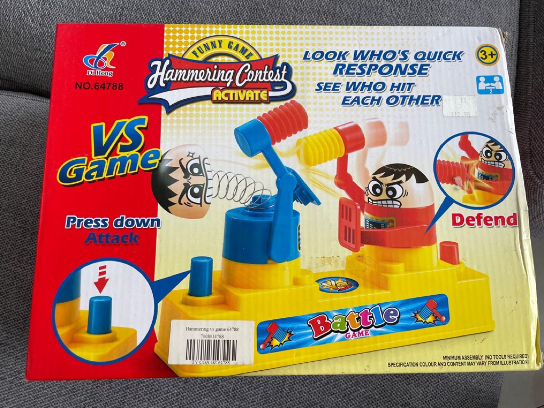 Fun Hammering Battle game for young children, Hobbies & Toys, Toys ...