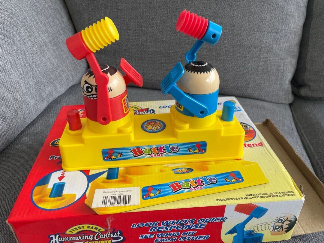 Fun Hammering Battle game for young children, Hobbies & Toys, Toys ...