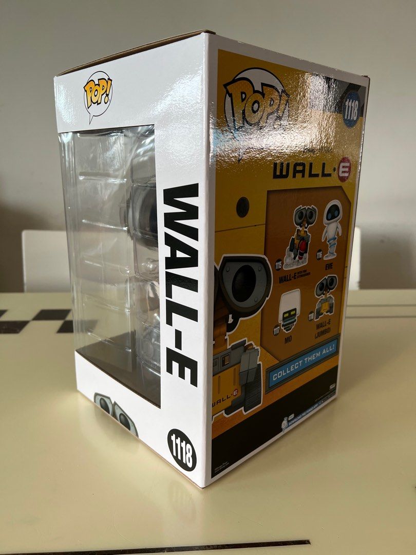 Funko Pop 10 inch WALL E Funko Pops 10" Disney Pixar Toys, Hobbies & Toys, Toys & Games on Carousell