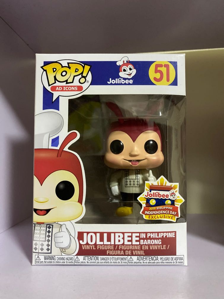 Funko Pop: Jollibee in Philippine Barong, Hobbies & Toys, Toys & Games ...