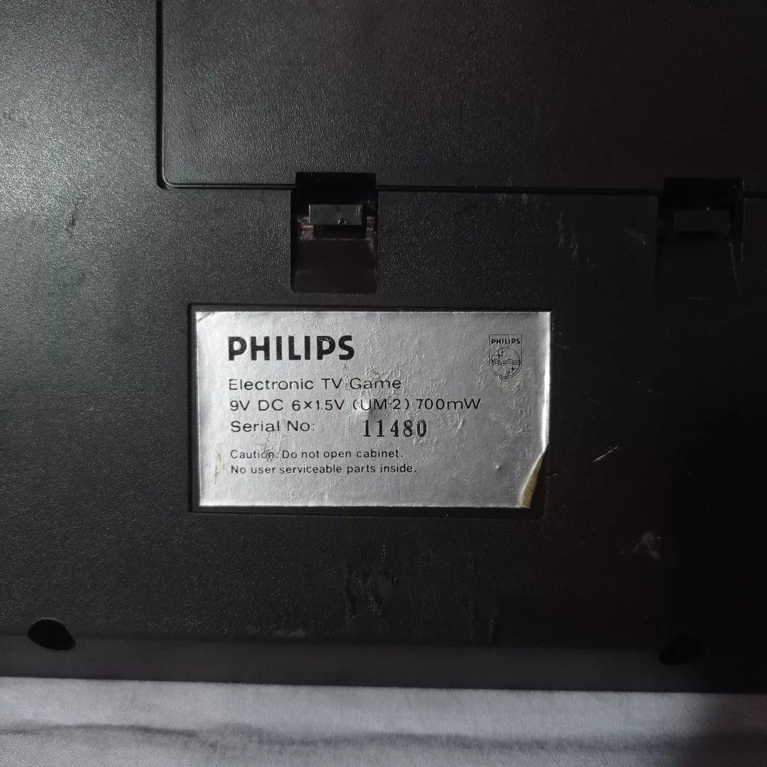 Game Jadul PHILIPS Electronic tv games 70s, Video Game, Konsol di Carousell