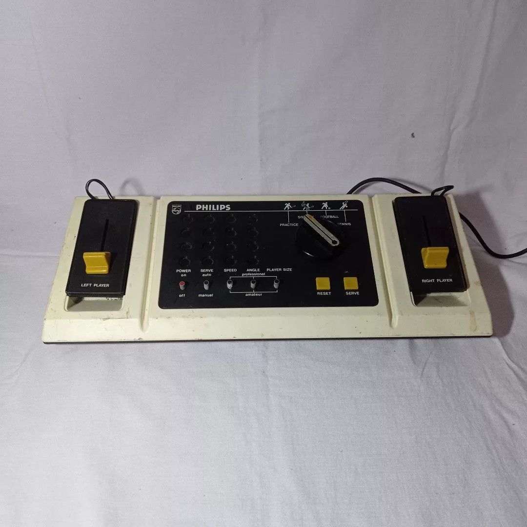 Game Jadul PHILIPS Electronic tv games 70s, Video Game, Konsol di Carousell