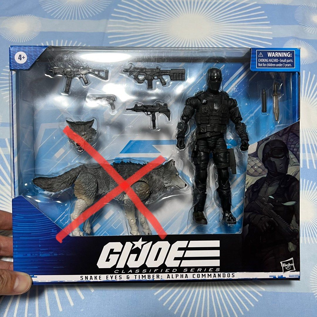 GI Joe Classified RAM, Croc Master, Snake Eyes, Hobbies & Toys, Toys ...