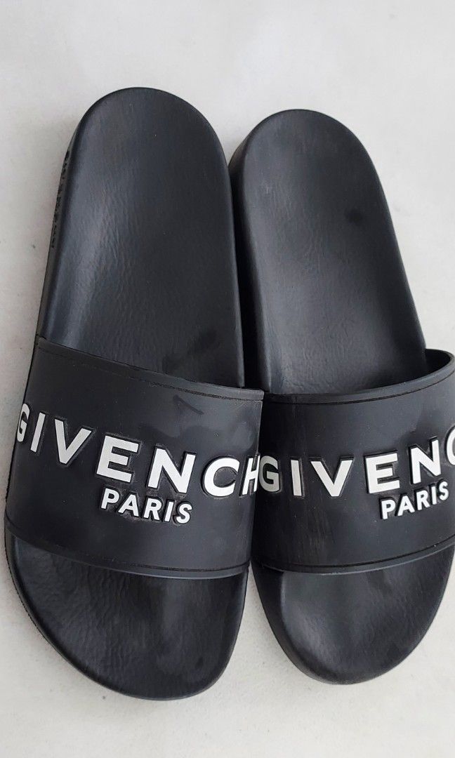 Givenchy Sliders (size 42), Men's Fashion, Footwear, Flipflops and ...
