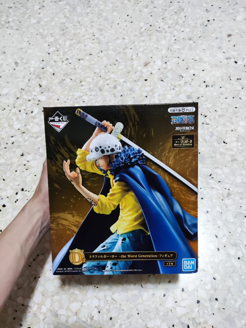 Gold Toei One Piece Ichiban Kuji Best of Omnibus Prize C Trafalgar Law ...