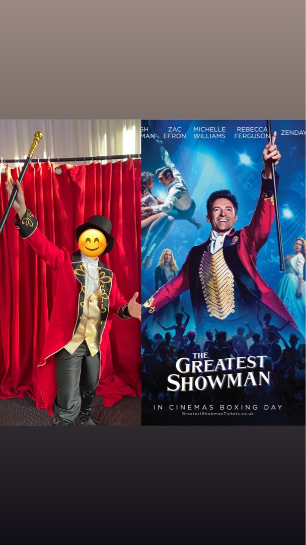 Greatest Showman Costume, Men's Fashion, Coats, Jackets and Outerwear ...