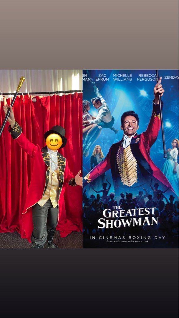 Greatest Showman Costume, Men's Fashion, Coats, Jackets and Outerwear ...