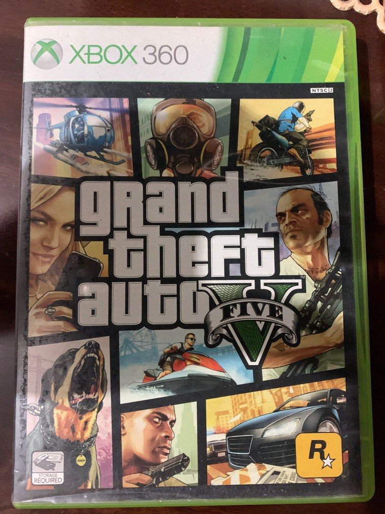 GTA V xbox 360 NTSCJ, Video Gaming, Video Games, Xbox on Carousell