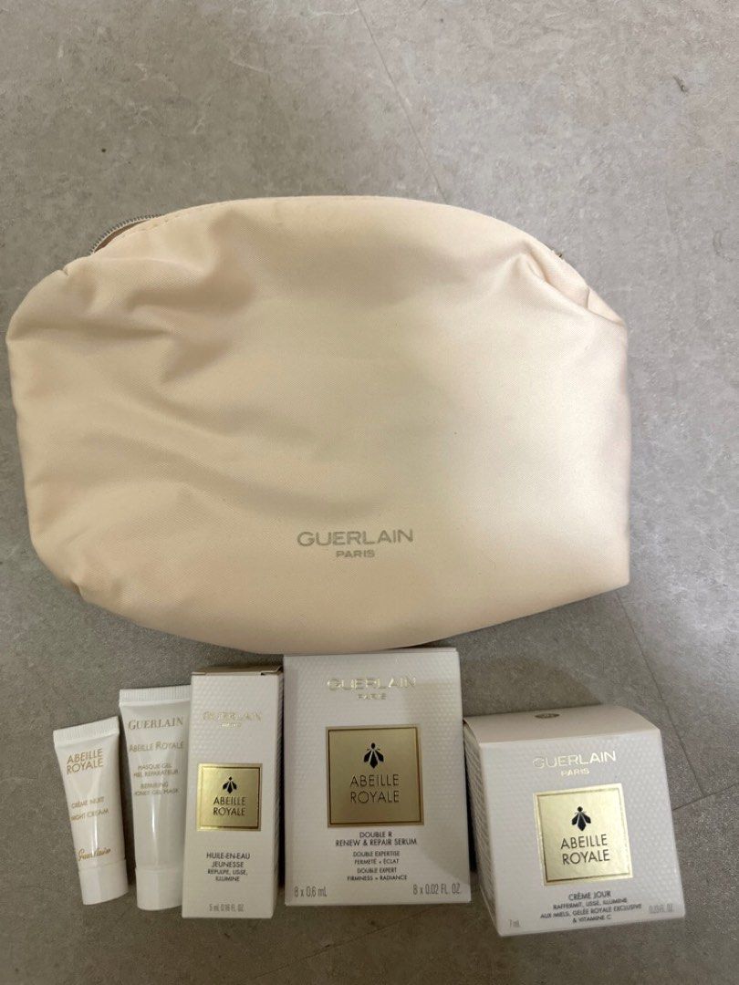 Guerlain Abeille Royale Travel Pouch Set, Beauty & Personal Care, Face ...