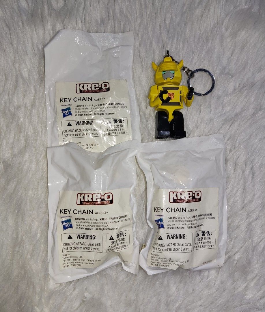 Hasbro Kre-o Bumblebee Transformers KeyChain, Hobbies & Toys ...