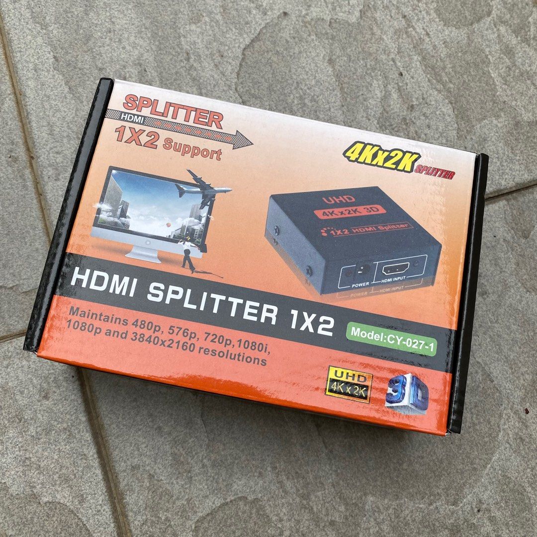 HDMI Splitter, Computers & Tech, Parts & Accessories, Cables & Adaptors ...