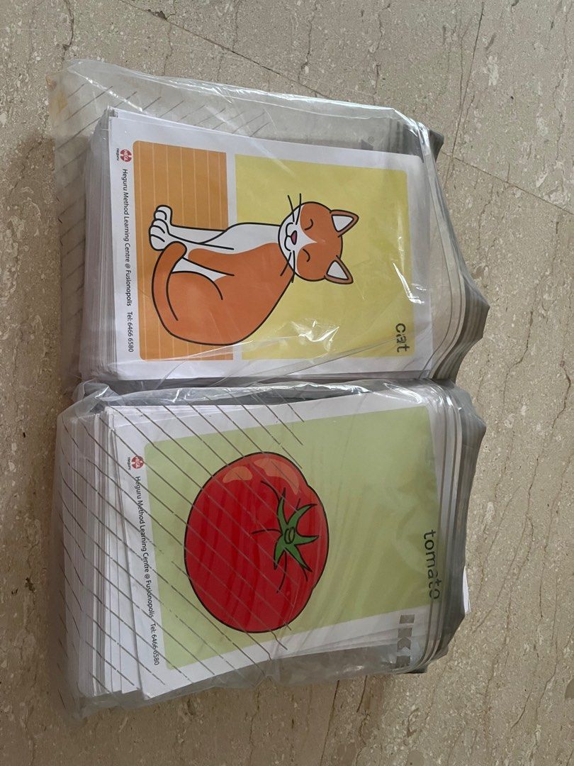 Heguru memory linking cards, Hobbies & Toys, Toys & Games on Carousell