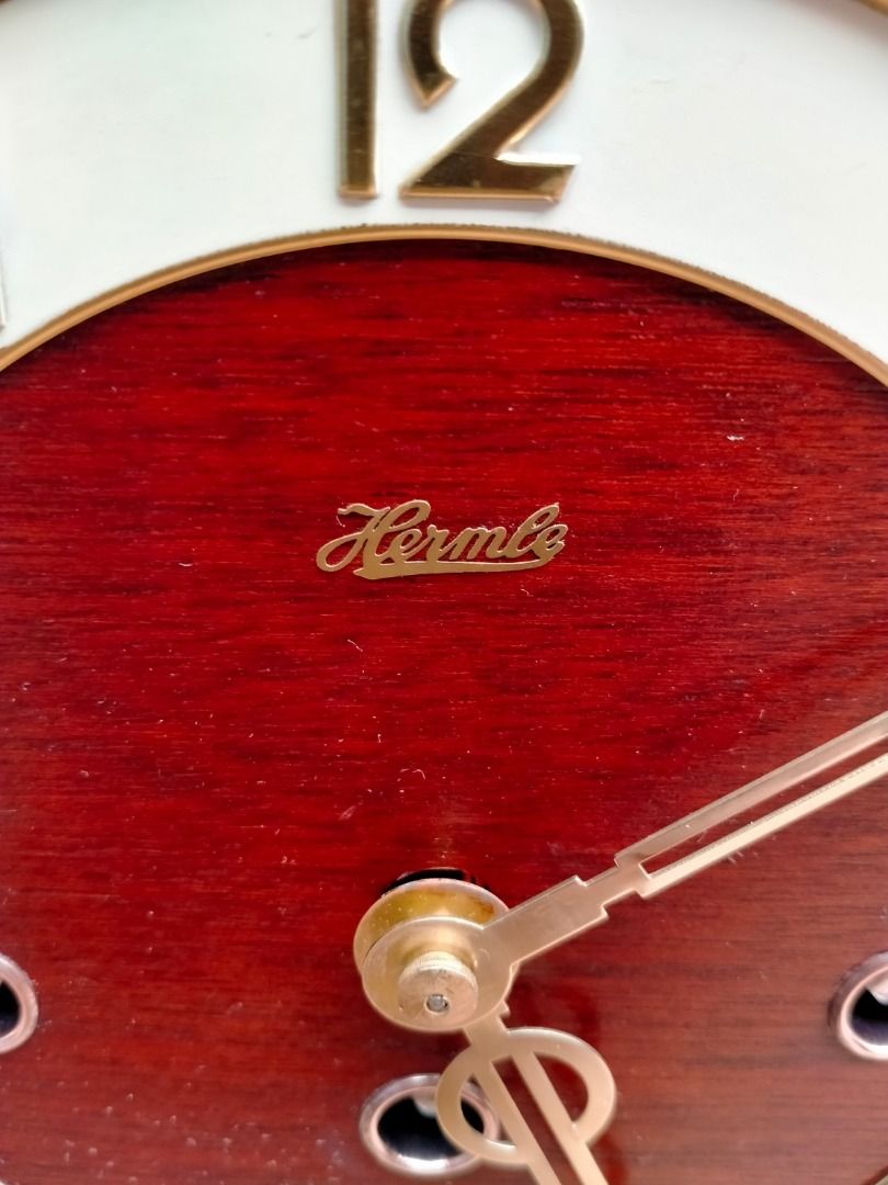 HERMLE (Germany) Westminster Chime Mantel Clock, Furniture & Home ...