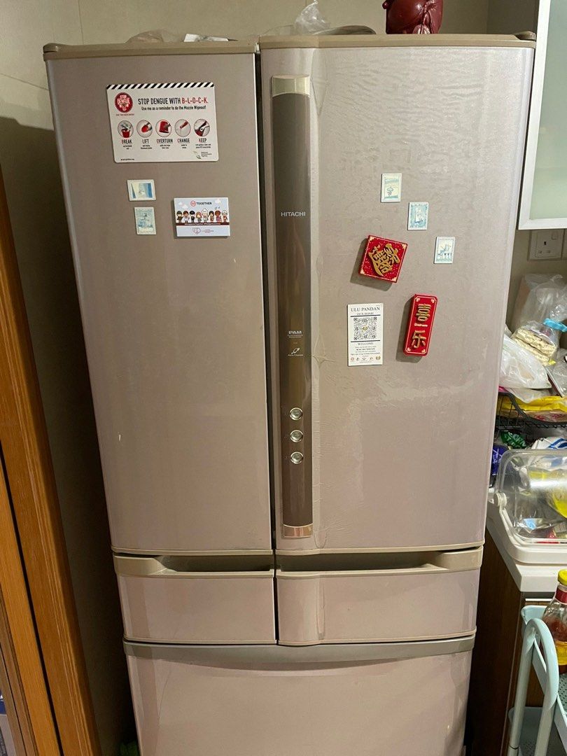 Hitachi 518L 6 Door Inverter Fridge & Freezer [Made in Japan], TV ...