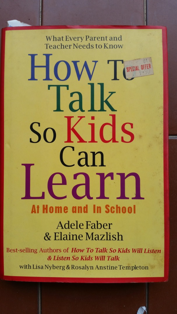How to Talk So Kids Can Learn (Self-Help, Self Improvement, Kids ...