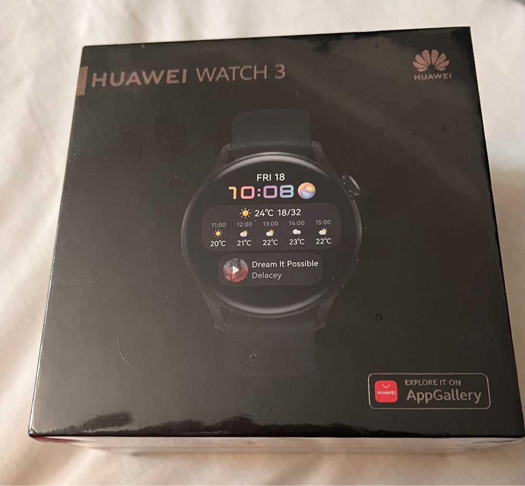 Huawei Watch 3 (Active LTE), Mobile Phones & Gadgets, Wearables & Smart ...