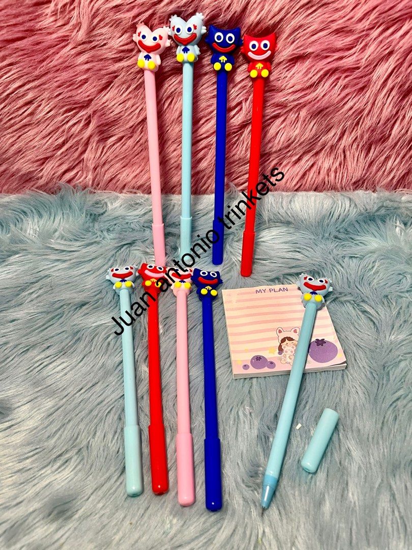 Huggy Wuggy Kawaii Gel pen, Hobbies & Toys, Stationary & Craft ...