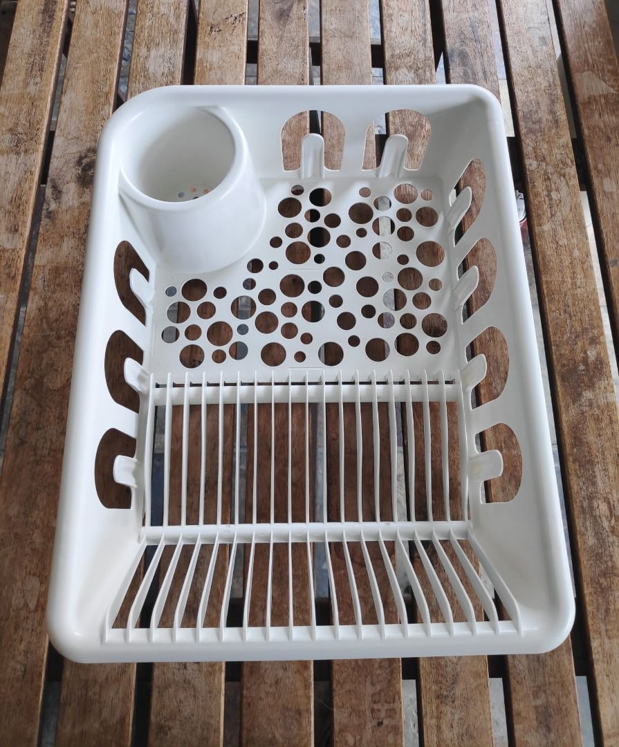 IKEA Plastic Dish Racks x2, Furniture & Home Living, Kitchenware ...