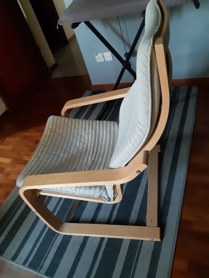 IKEA POANG CHAIR, Furniture & Home Living, Furniture, Chairs on Carousell