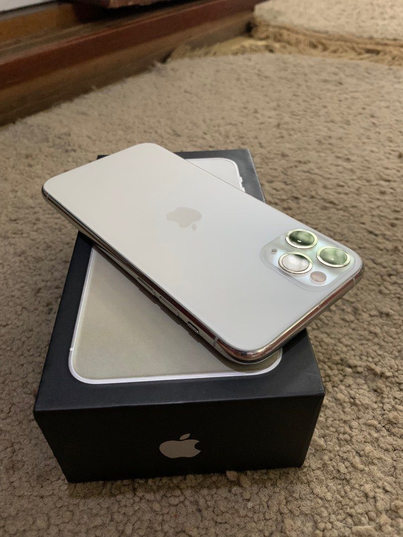 iPhone 11 pro 256gb Silver Globe, Mobile Phones & Gadgets, Mobile ...