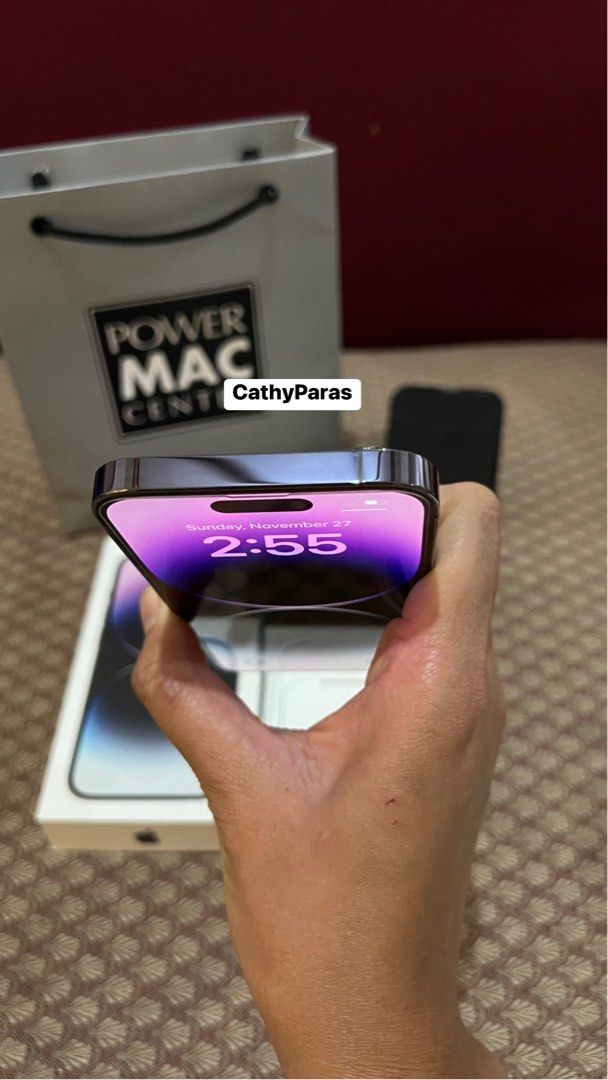 iPhone 14 Pro (128GB/FU/Deep Purple) Open for swap to lower unit plus cash!, Mobile Phones ...
