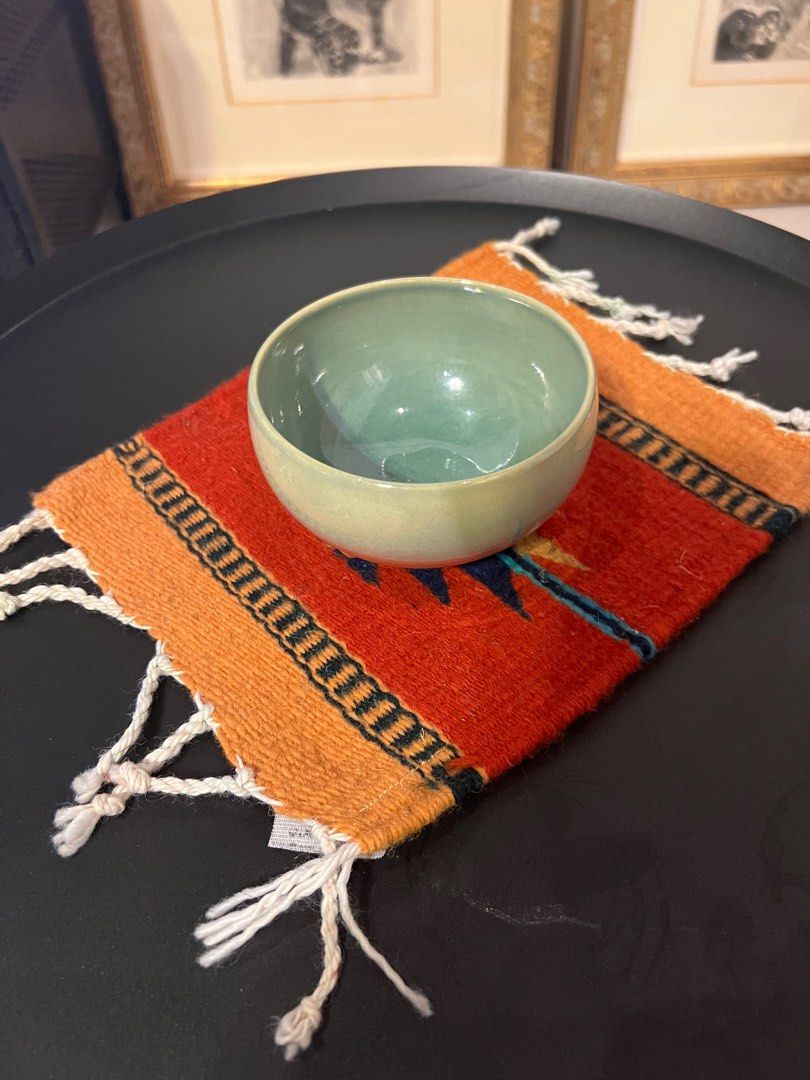Jenggala 3-Footed Bowl - Ceylon + Terra Cotta, Furniture & Home Living ...