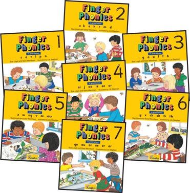 Jolly phonics finger phonics, Hobbies & Toys, Books & Magazines ...