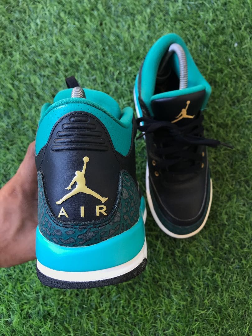 JORDAN 3 Retro Rio Teel, Women's Fashion, Footwear, Sneakers on Carousell